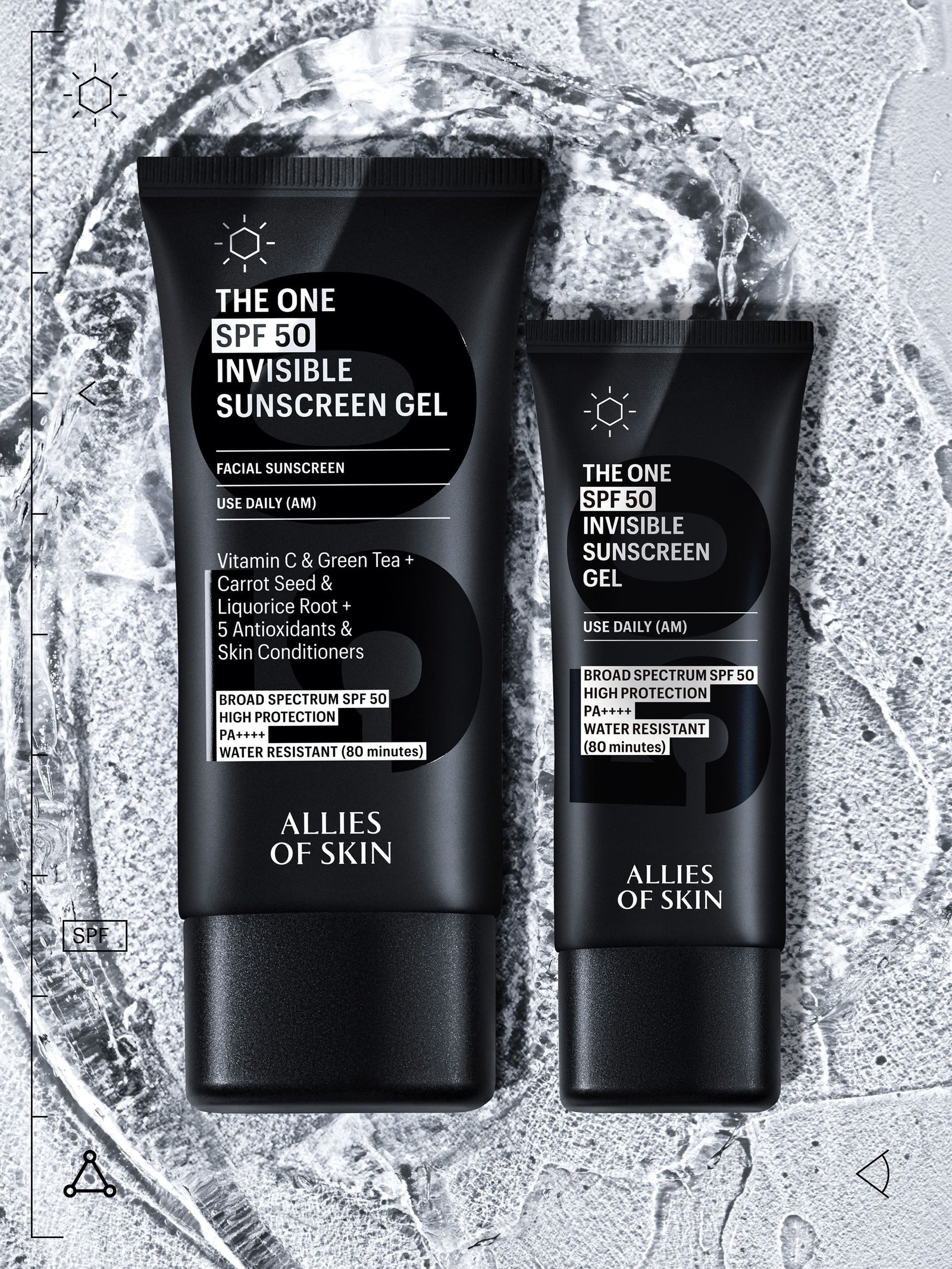 THE ONE SPF 50 Invisible Sunscreen Gel